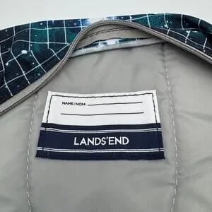 Lands' End | Accessories | Lands End Backpack School Space Grid Medium ...